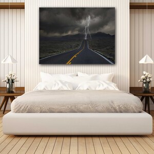 Weather Storm in a Rain Sky Clouds Canvas Wall Art Design - Etsy