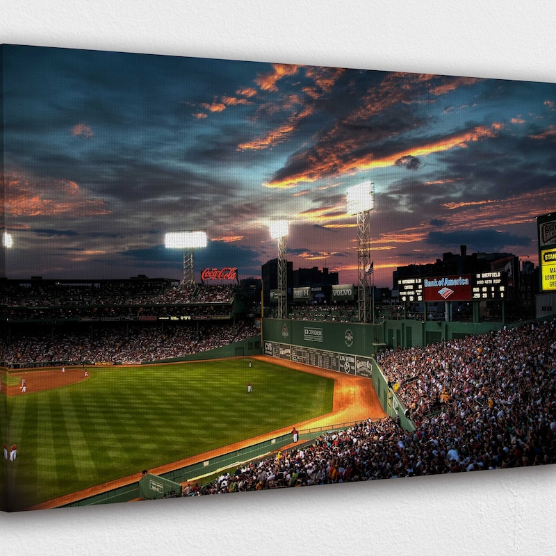 Fenway Park Art - Etsy