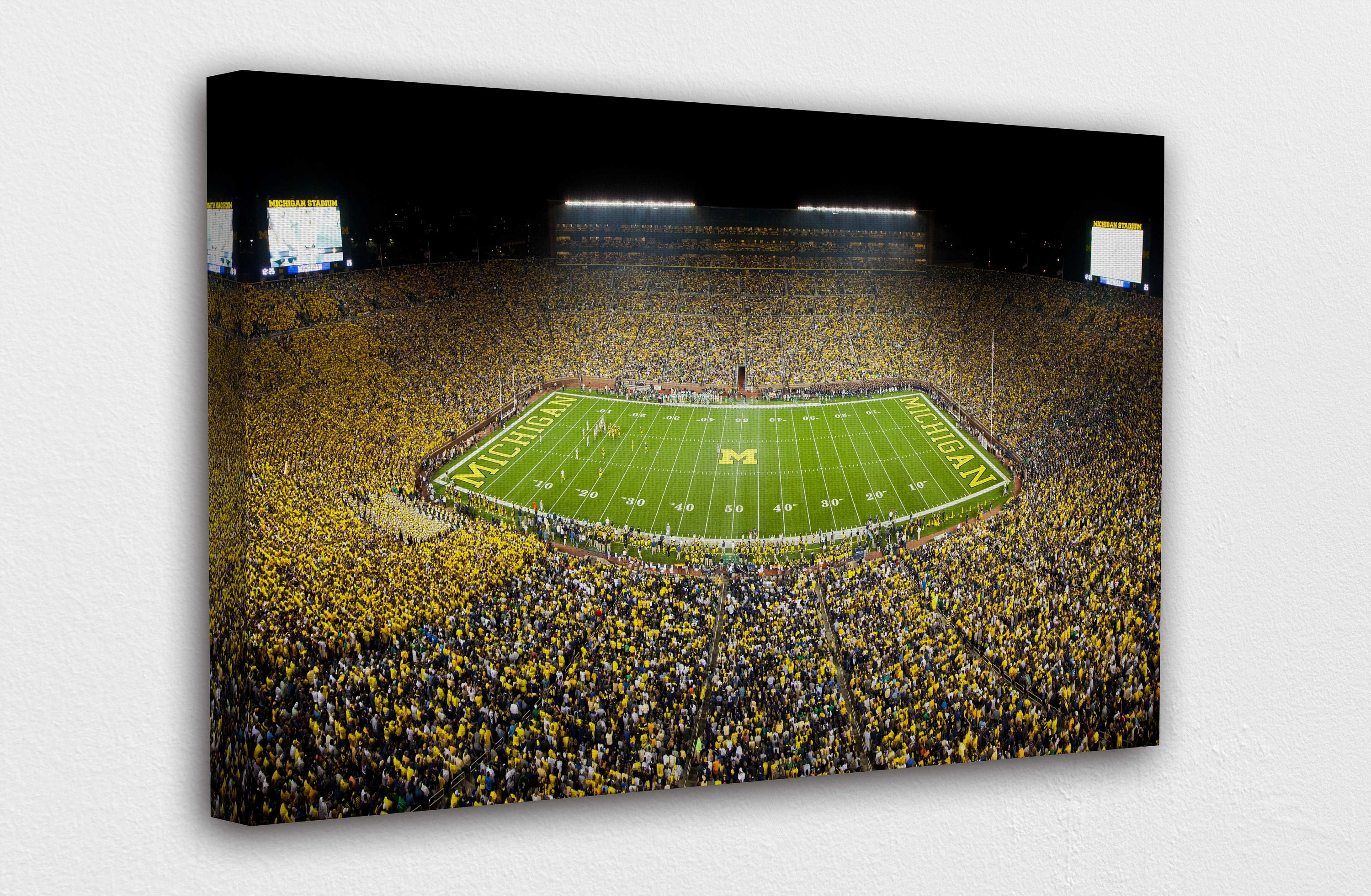 Stadium in Michigan Canvas Wall Art Design Poster Print - Etsy