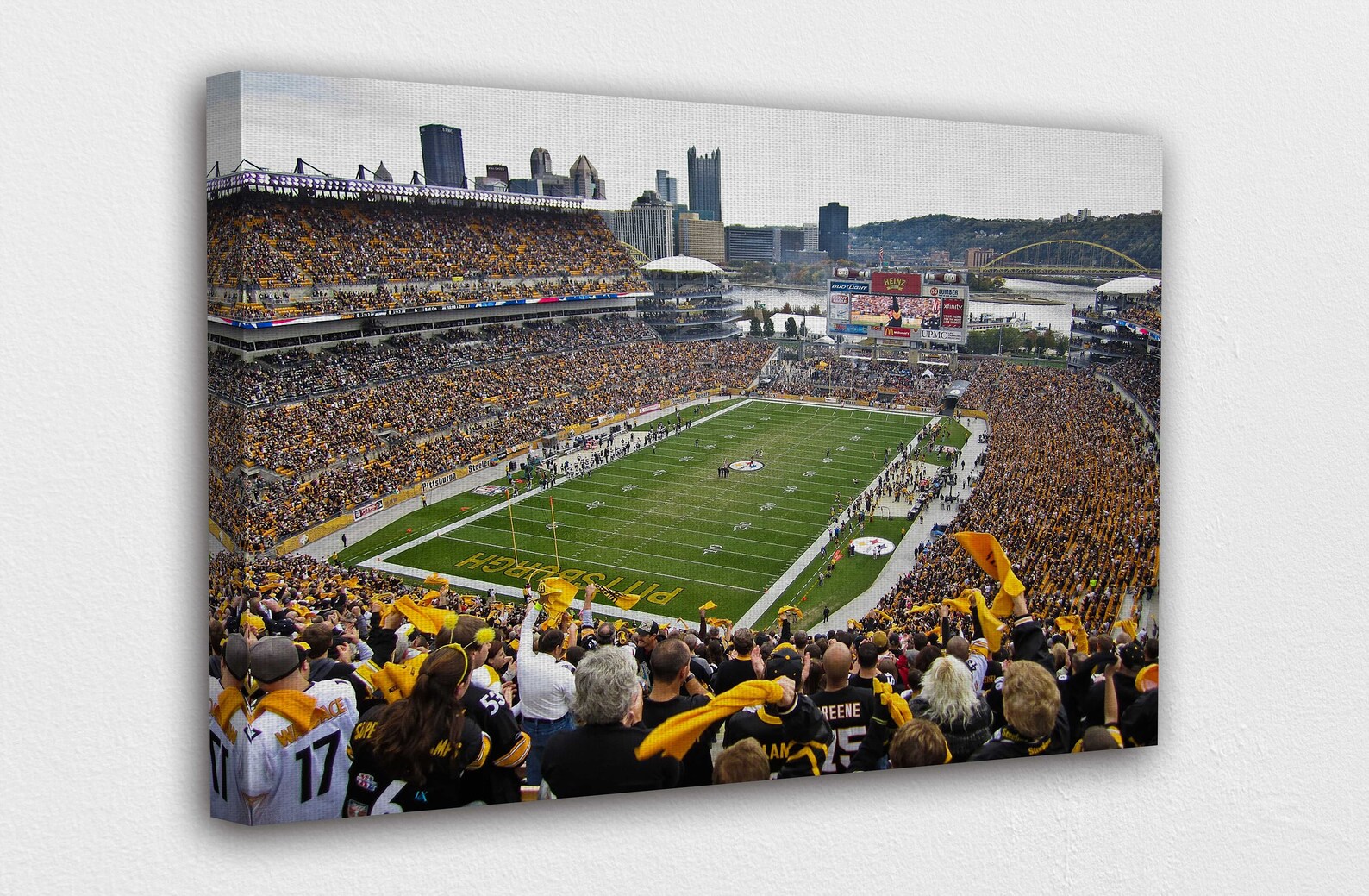 Heinz Field Sports Stadium Canvas Wall Art Design Poster - Etsy