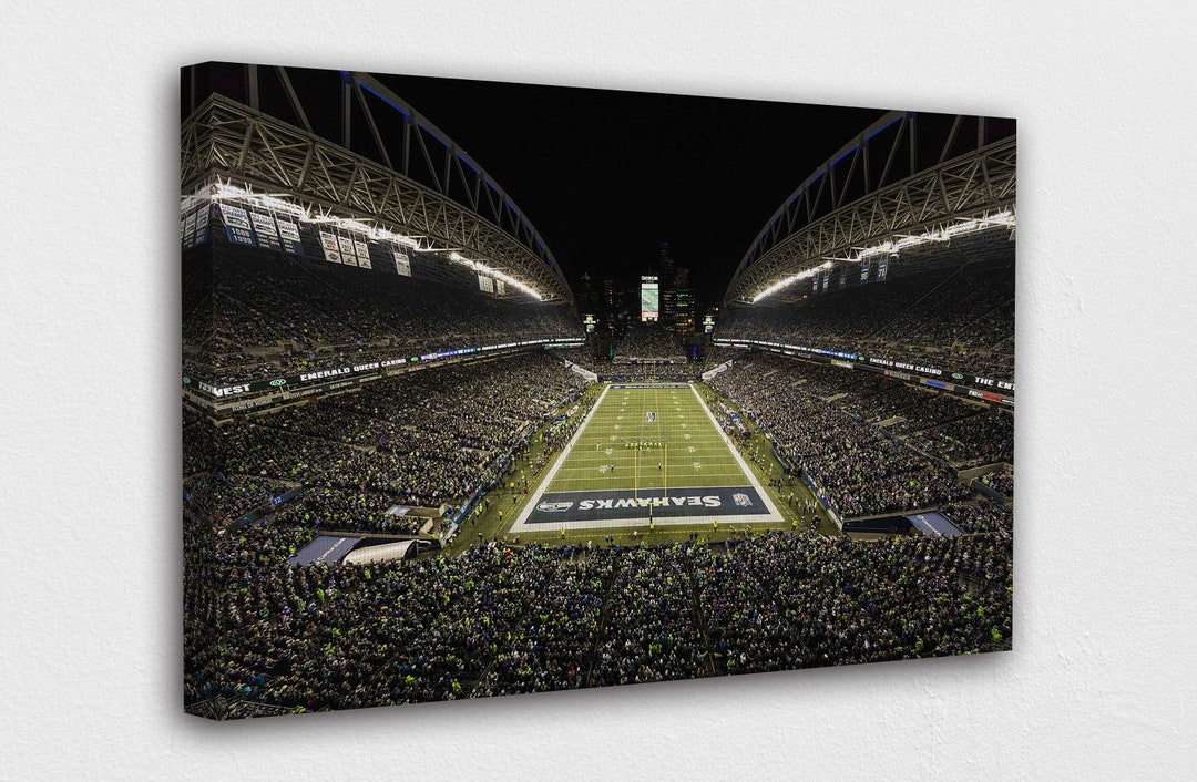 Centurylink Field Canvas Wall Art Design | Poster Print Décor for Home ...