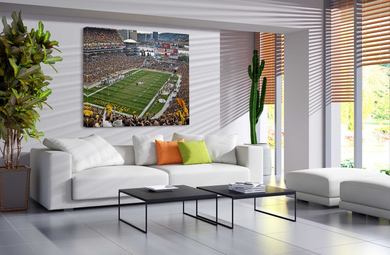 Heinz Field Pittsburgh Stadium Canvas Wall Art Design poster - Etsy
