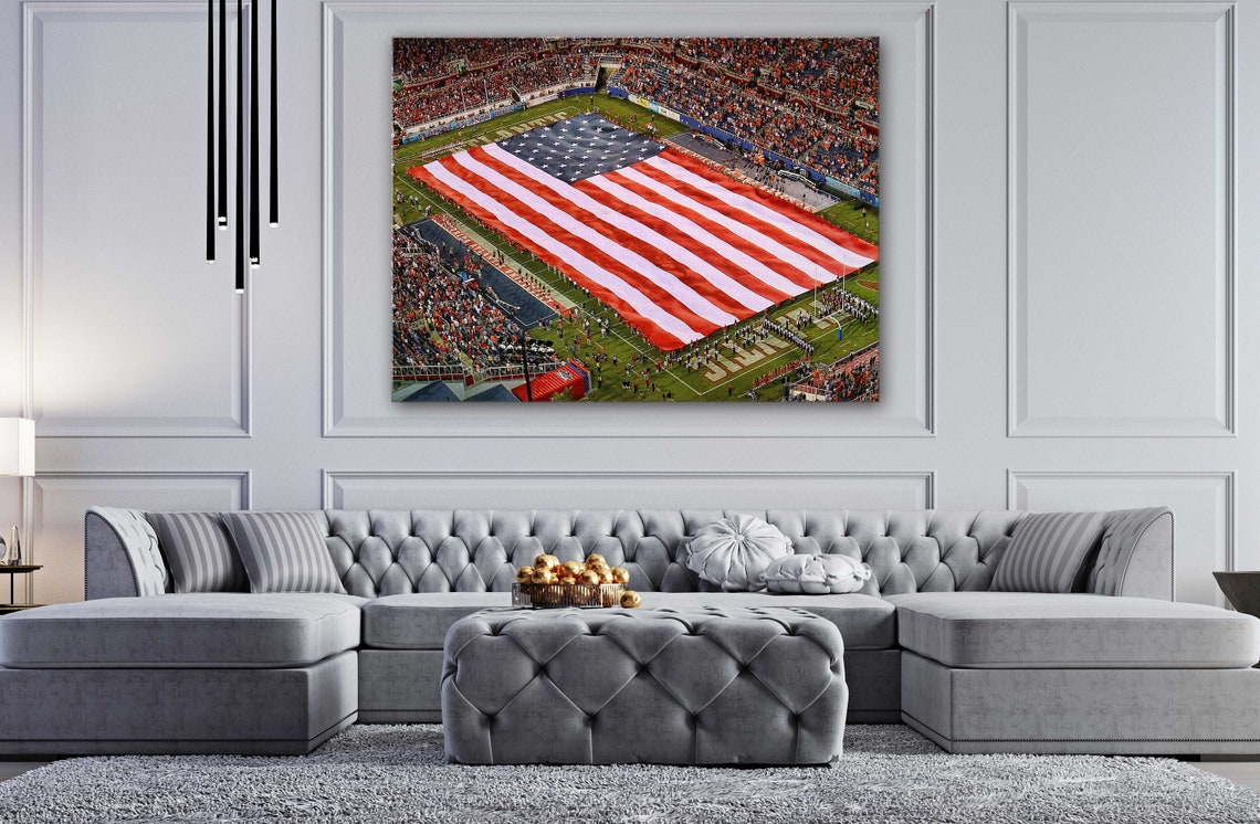 Fau stadium in Florida Canvas Wall Art Design Poster Print | Etsy
