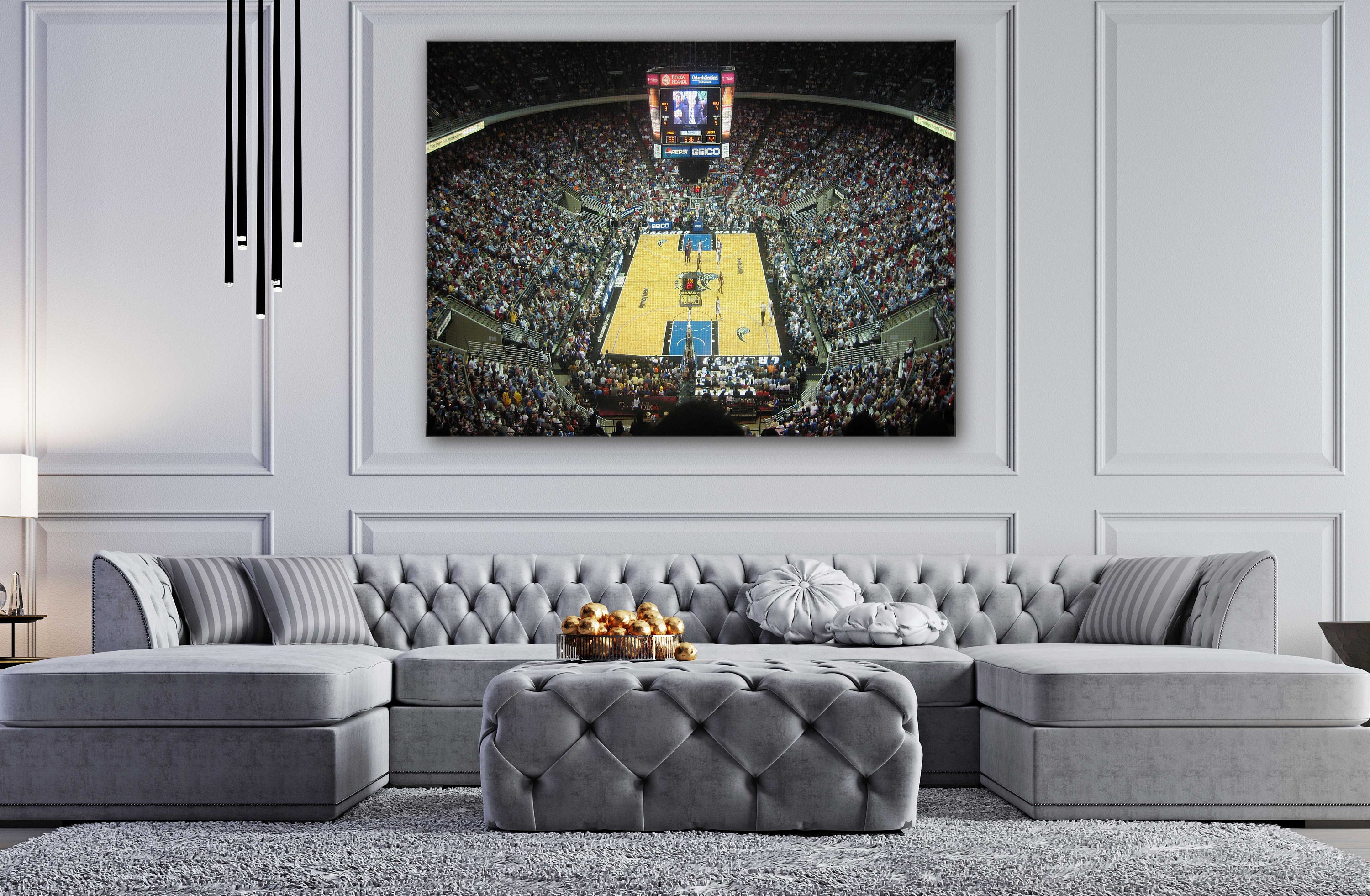 Amway Arena Canvas Wall Art Design Poster Print Décor for - Etsy