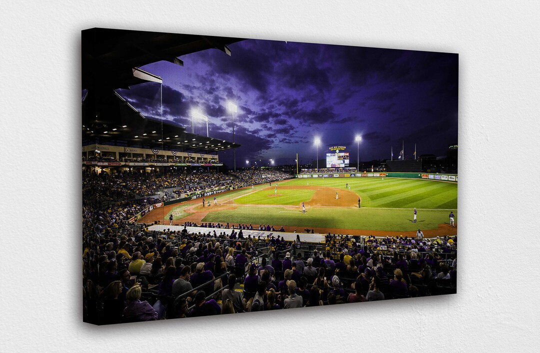 Alex Box Stadium Canvas Wall Art Design | Poster Print Décor for Home ...