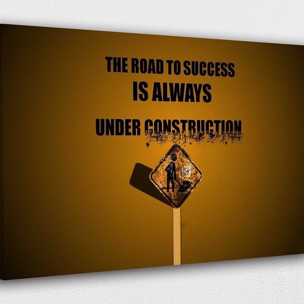 Road to Success Poster - Etsy