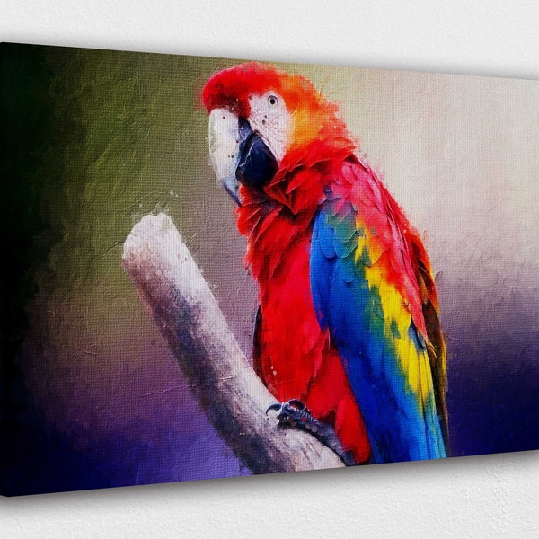 Macaw Poster - Etsy