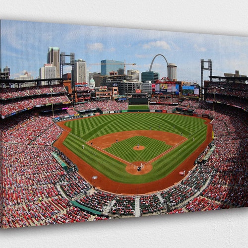 Busch Stadium Baseball Park Canvas Wall Art Design Poster | Etsy