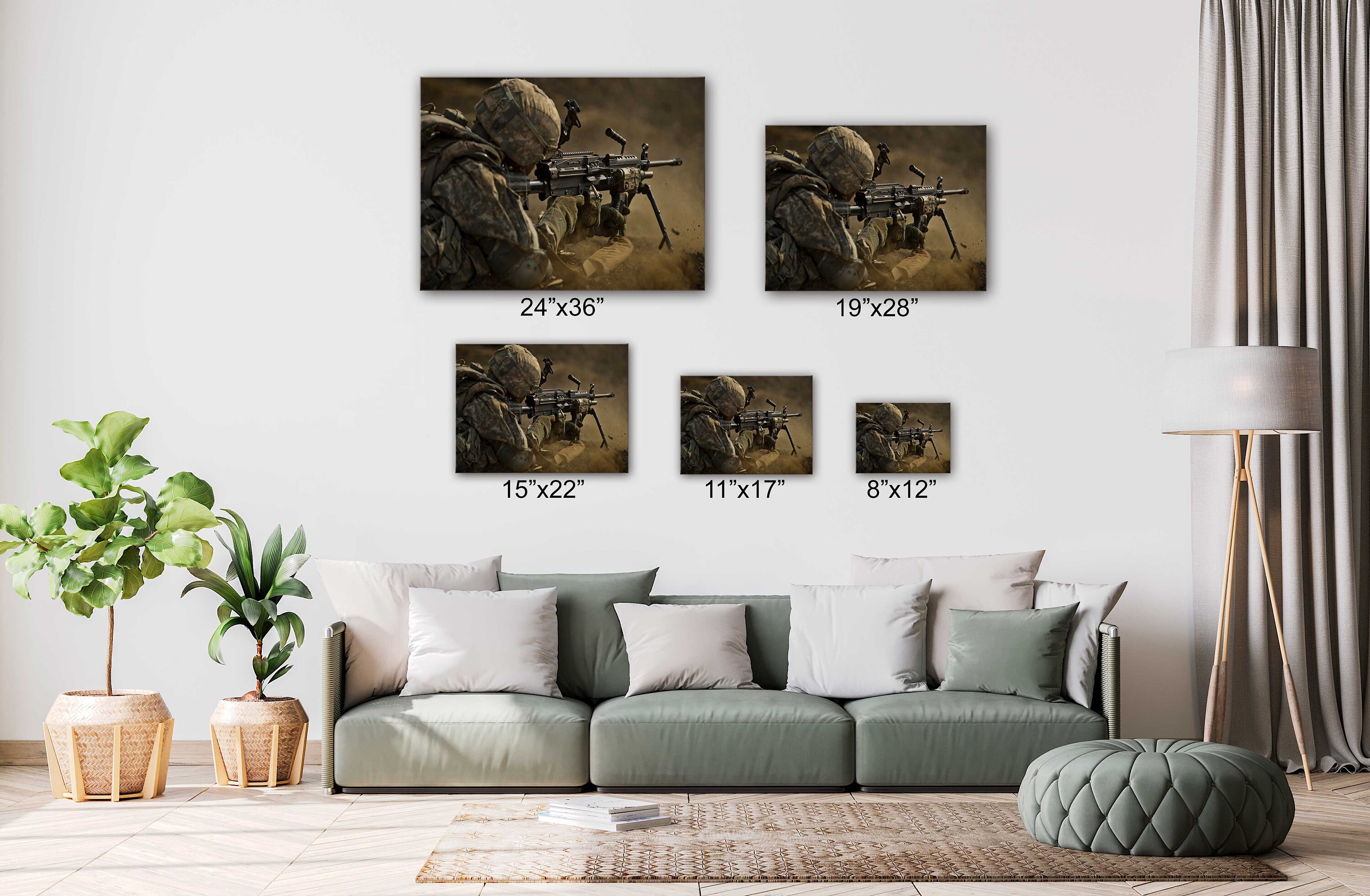 Us Army Canvas Wall Art Design Poster Print Decor for Home & | Etsy