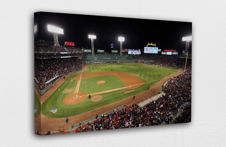 Fenway Park in Boston Canvas Wall Art Design Poster Print - Etsy