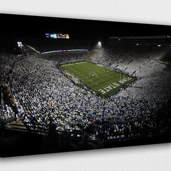 Penn State Football Poster - Etsy
