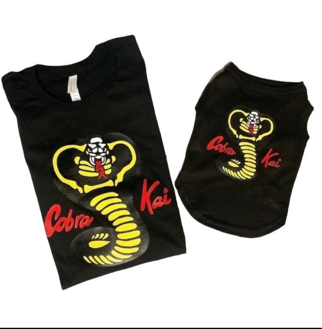 Cobra Kai Matching Pet Owner Set, Dog Lover Gift, Couple Matching,pet ...