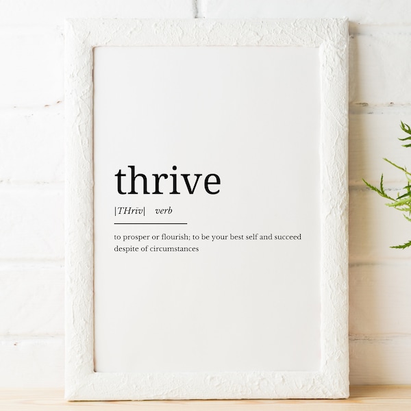 Thrive - Etsy