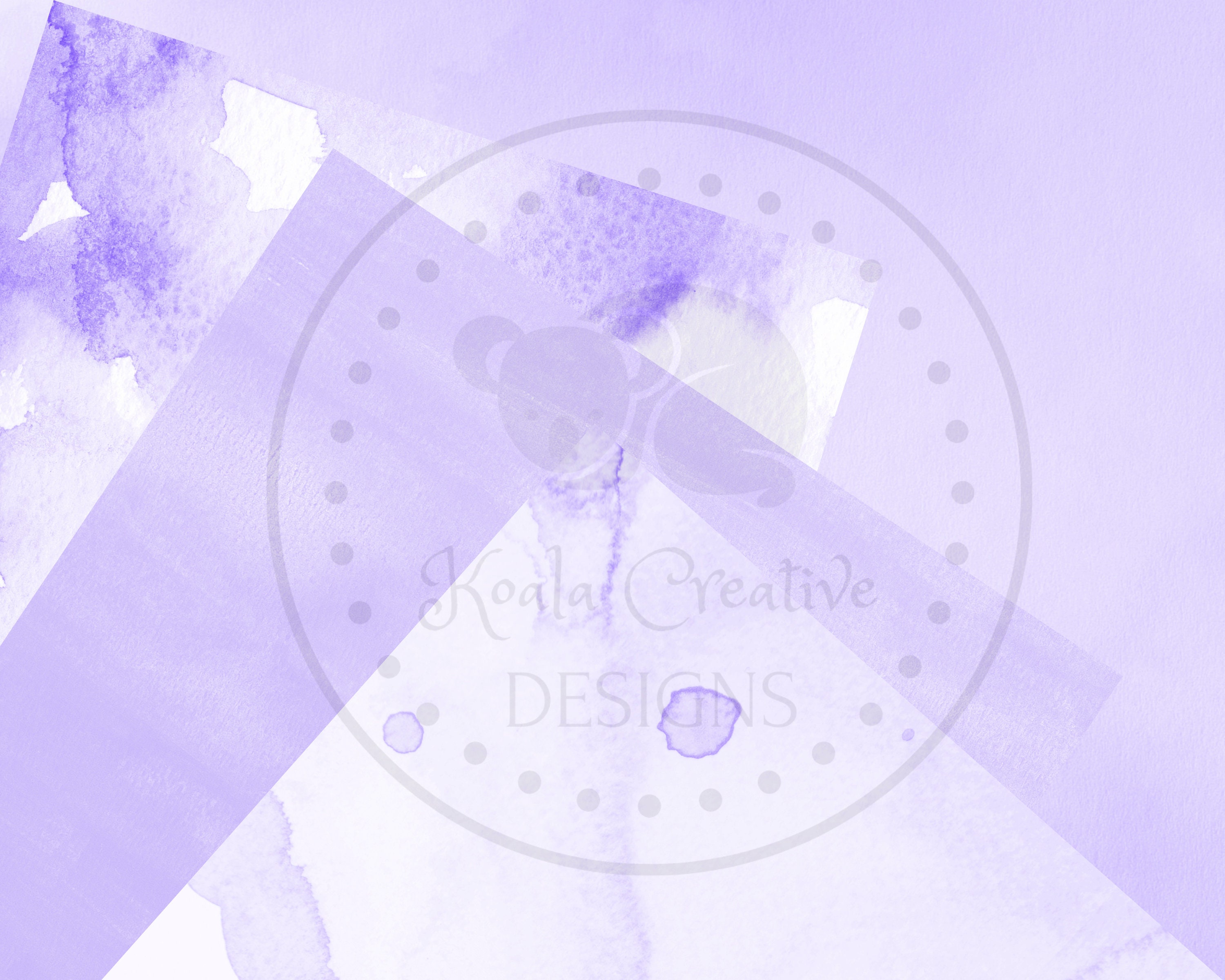 Lavender Watercolor Digital Paper Purple Watercolor Digital - Etsy