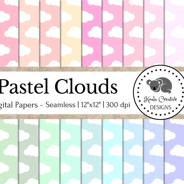 Paper Clouds - Etsy