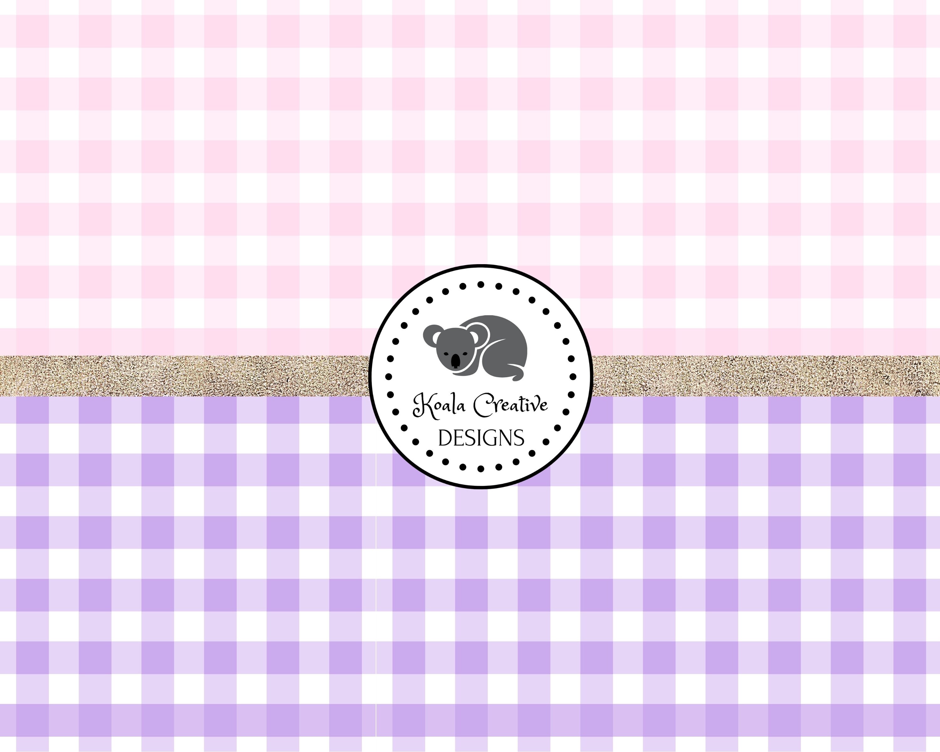 Pastel Gingham Digital Paper, Gingham Pastel Texture, Gingham ...