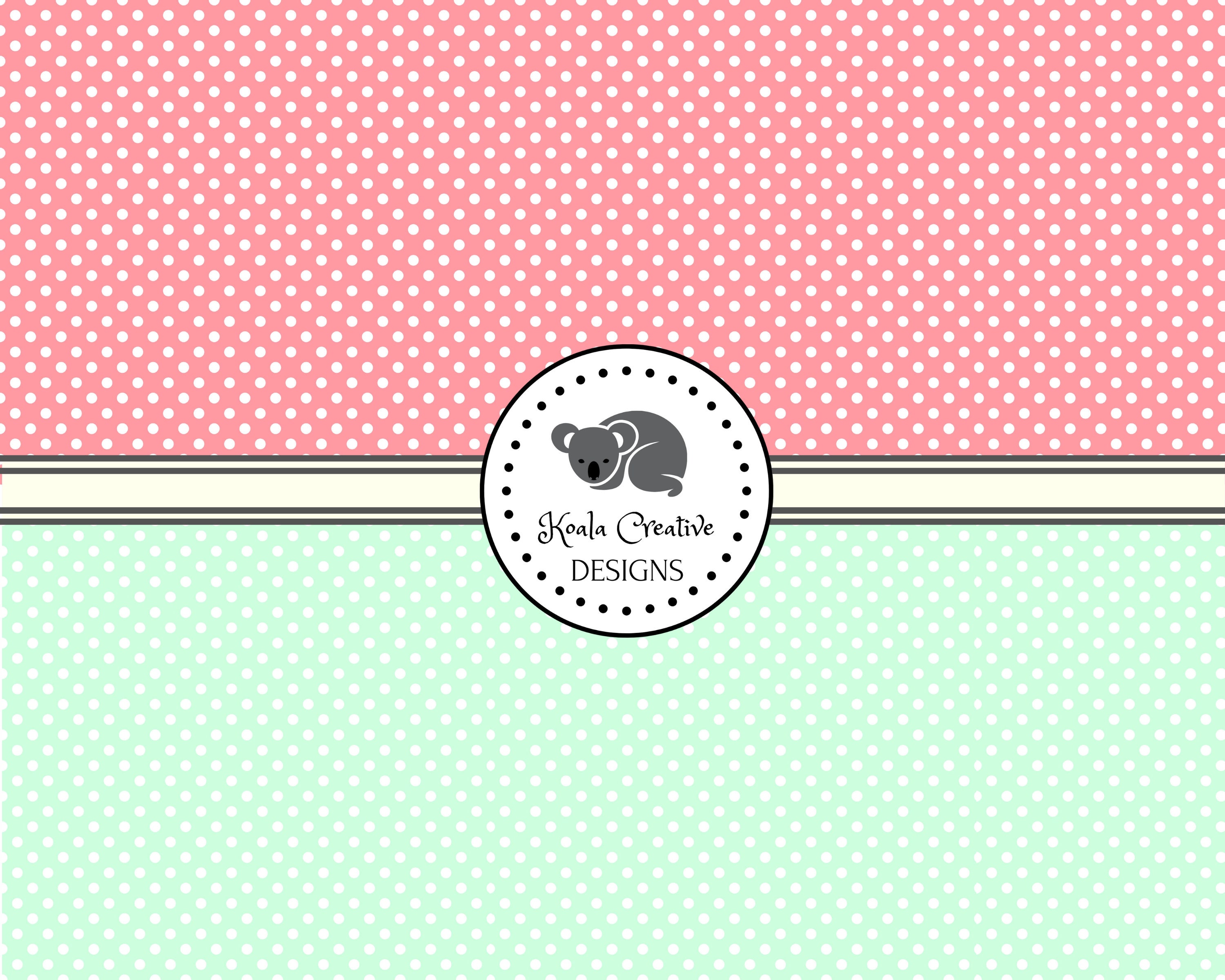 Mini Polka Dot Pastel Digital Paper, Pastel Graphics, Pastel Background ...