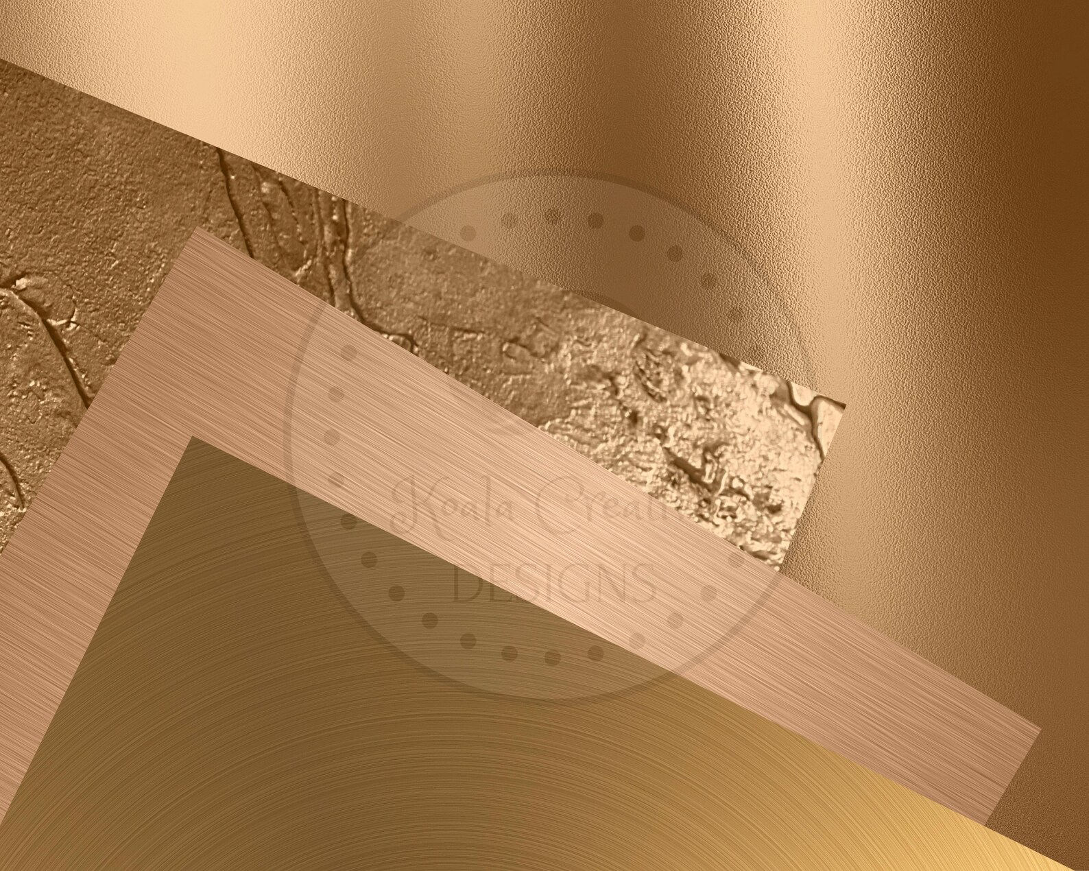 Bronze Metals Digital Paper Metallic Digital Paper Metallic - Etsy UK