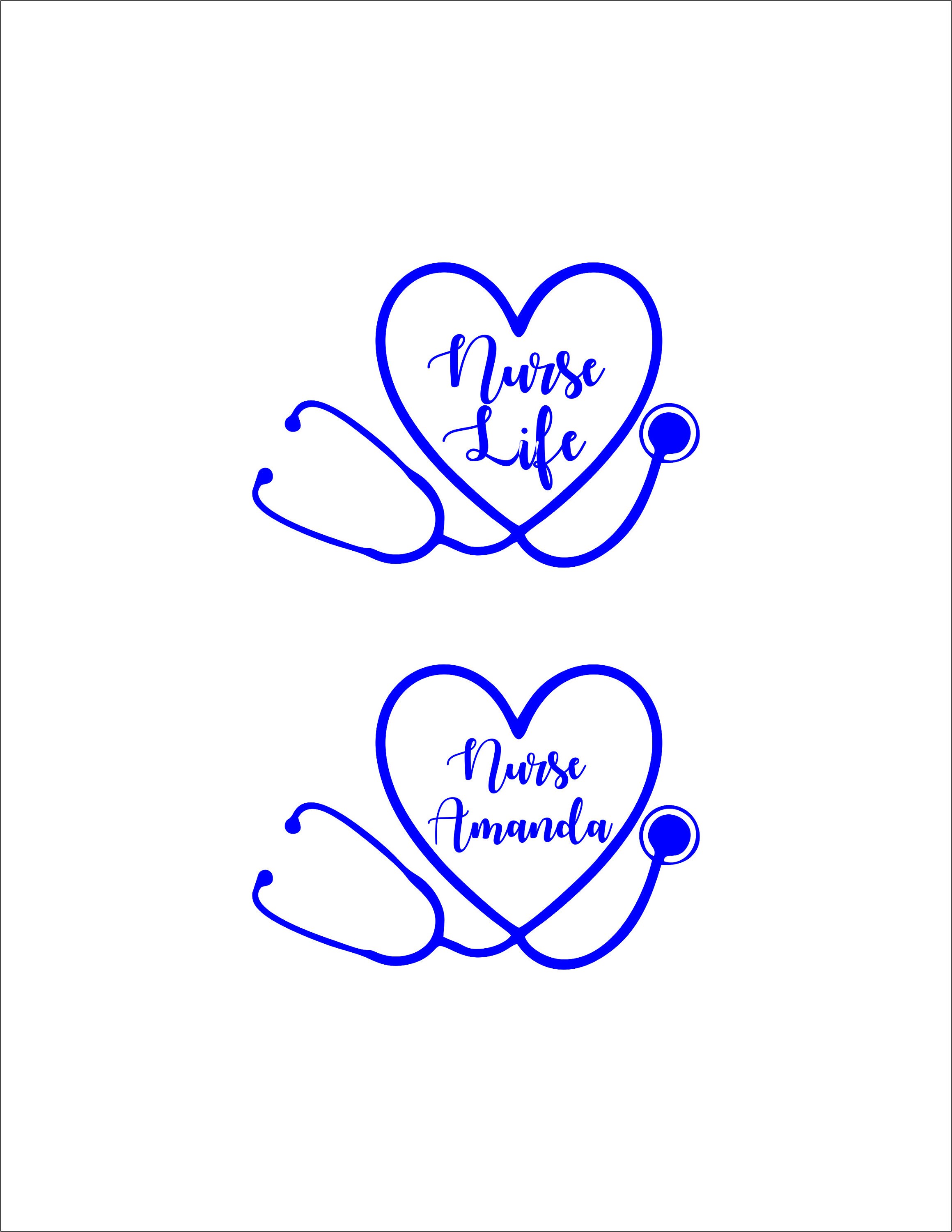 Cursive nurse sticker nursing decal nurse life decal RN | Etsy