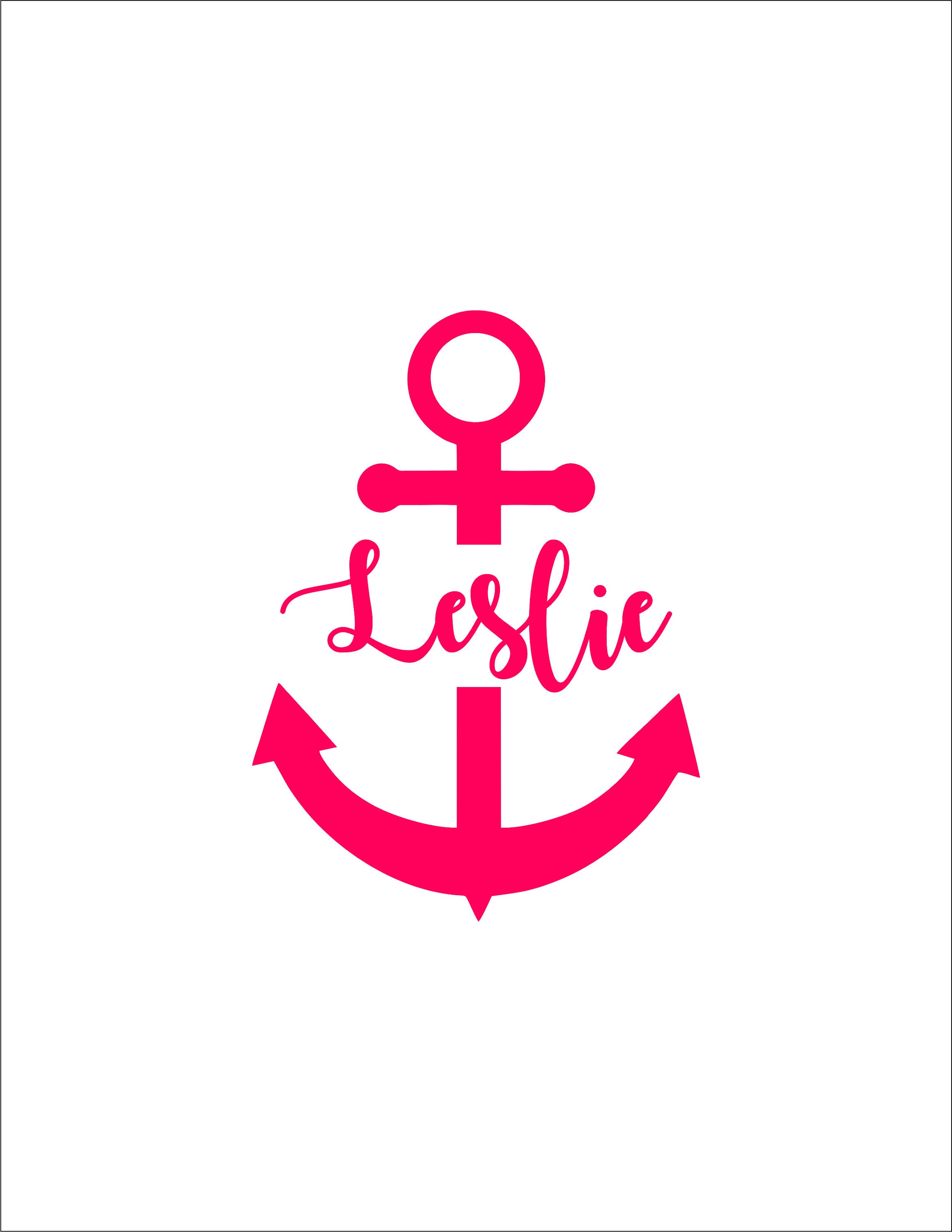 The Name Leslie In Cursive