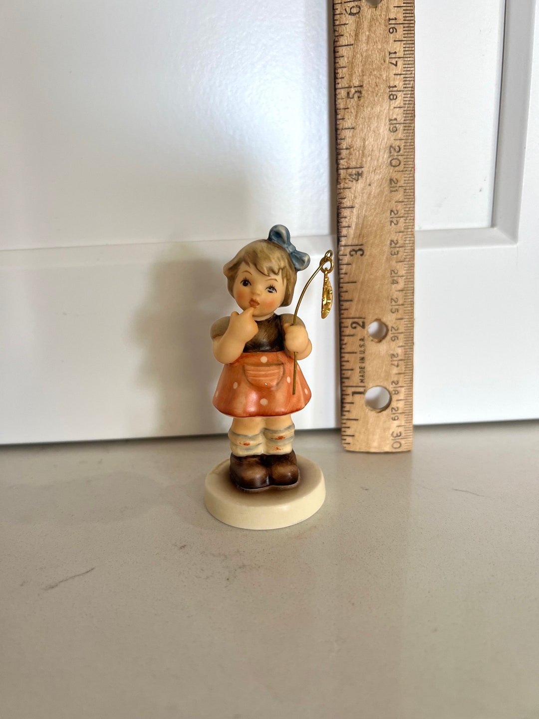 A LUCKY BUG — Hummel Goebel | Rare Vintage German Figurine With Gold Accessory & Original Box ...