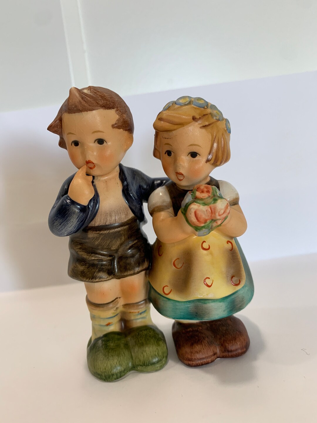 WE CONGRATULATE — Hummel Goebel | Rare Vintage German Figurine With ...