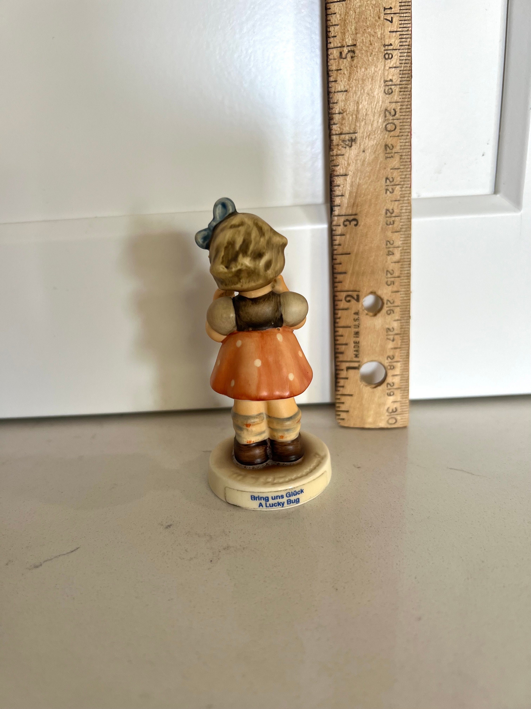 A LUCKY BUG — Hummel Goebel | Rare Vintage German Figurine With Gold Accessory & Original Box ...