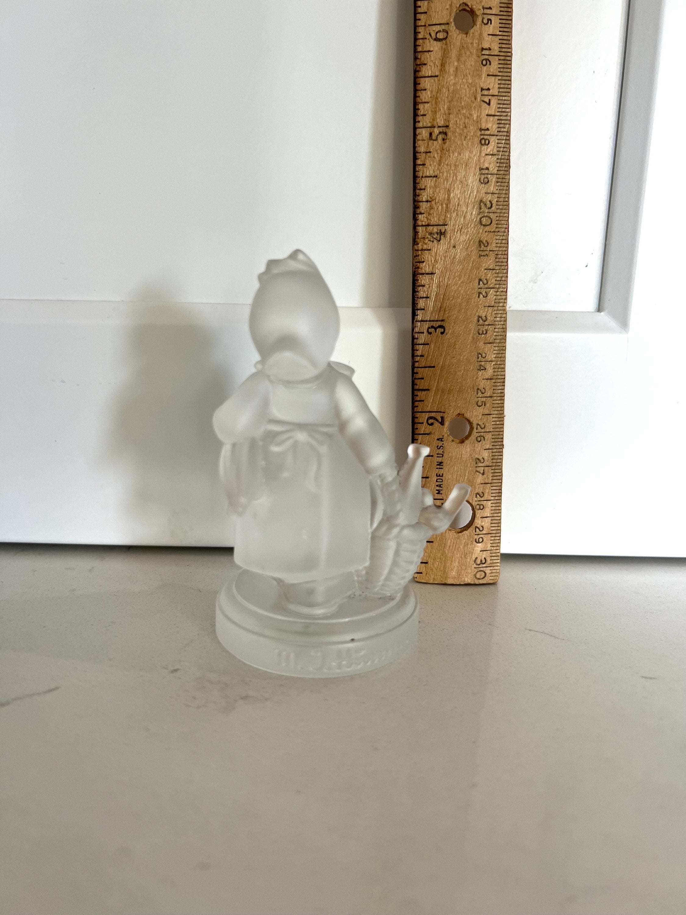 Clear Girl With Basket Hummel Goebel Rare Vintage German Figurine With ...