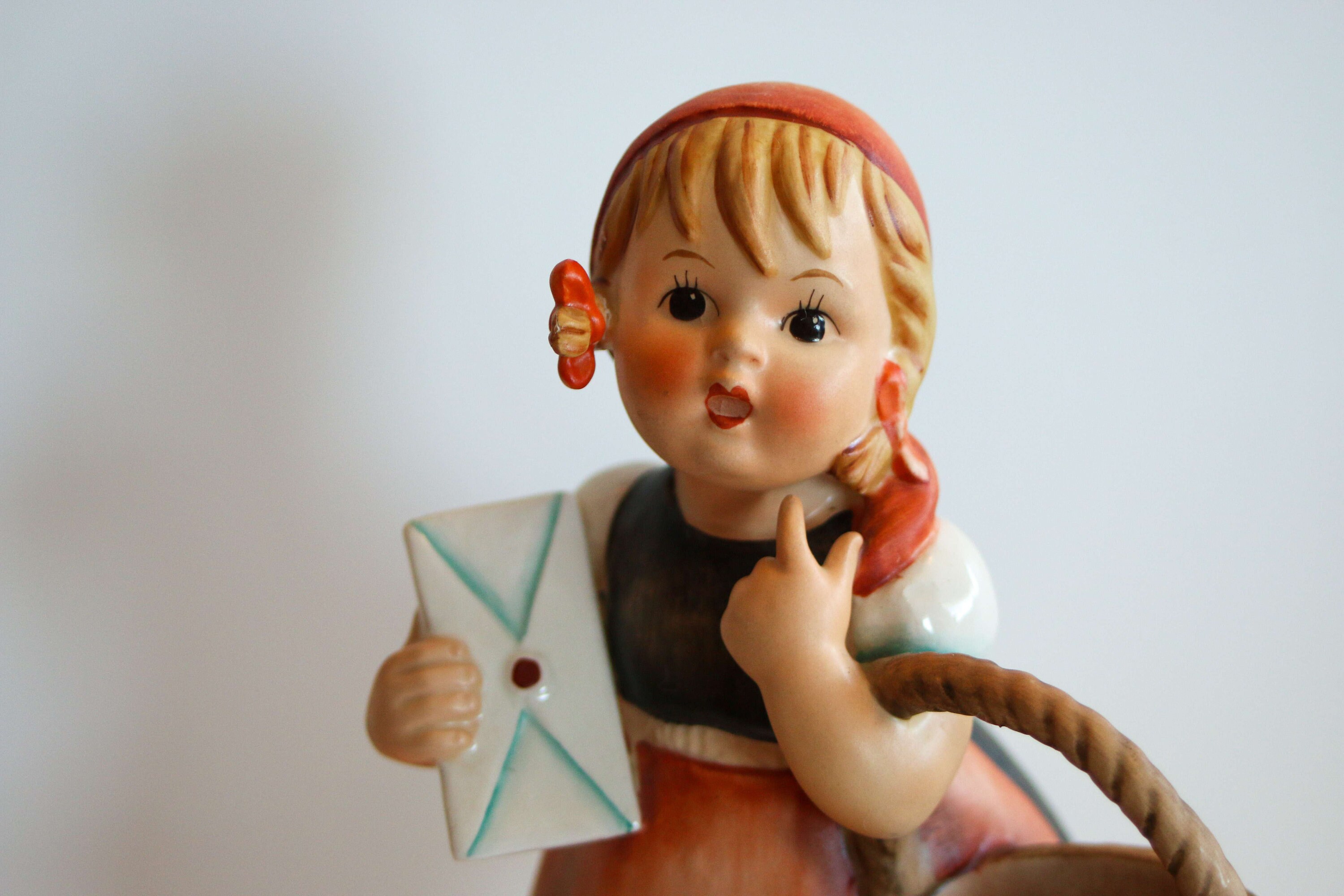 MEDITATION — Hummel Goebel | Rare Vintage German Figurine | Girl With ...
