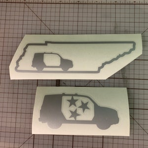 Honda Element Outline State Decal, Custom Vinyl Decal, Personalized Car ...