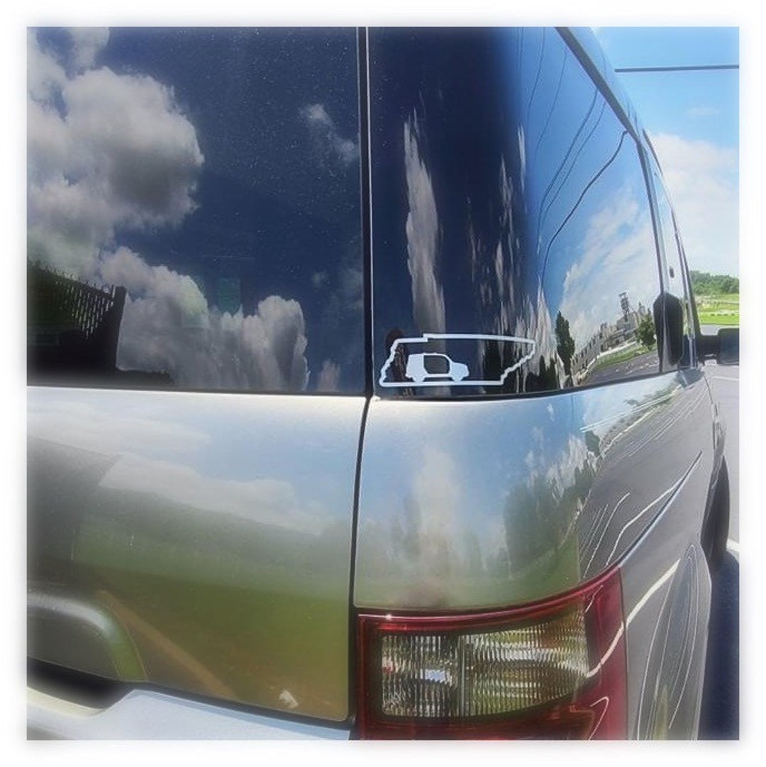 Honda Element Outline State Decal, Custom Vinyl Decal, Personalized Car ...