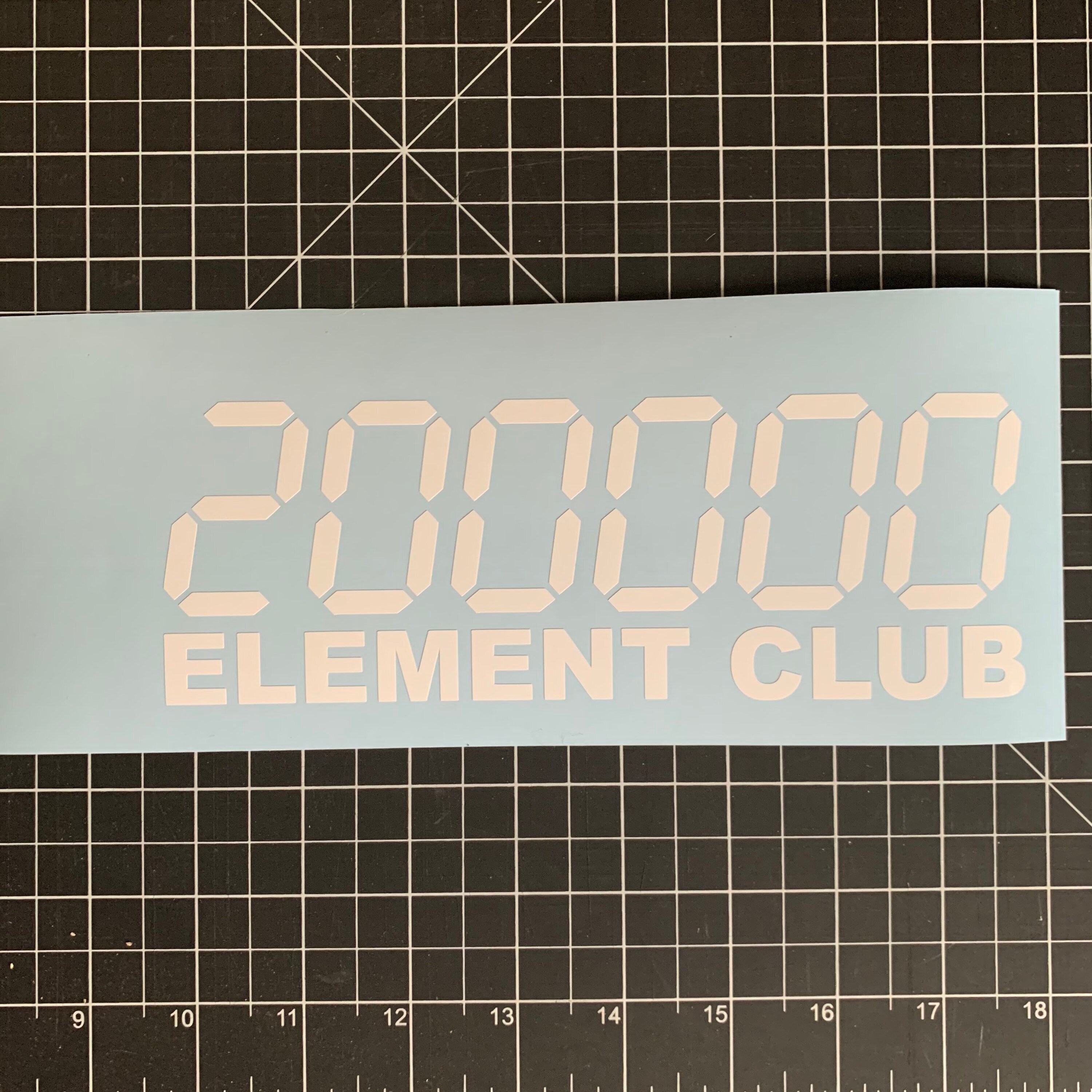 Honda Element Milestone Decal Custom Decal Personalized Car - Etsy ...