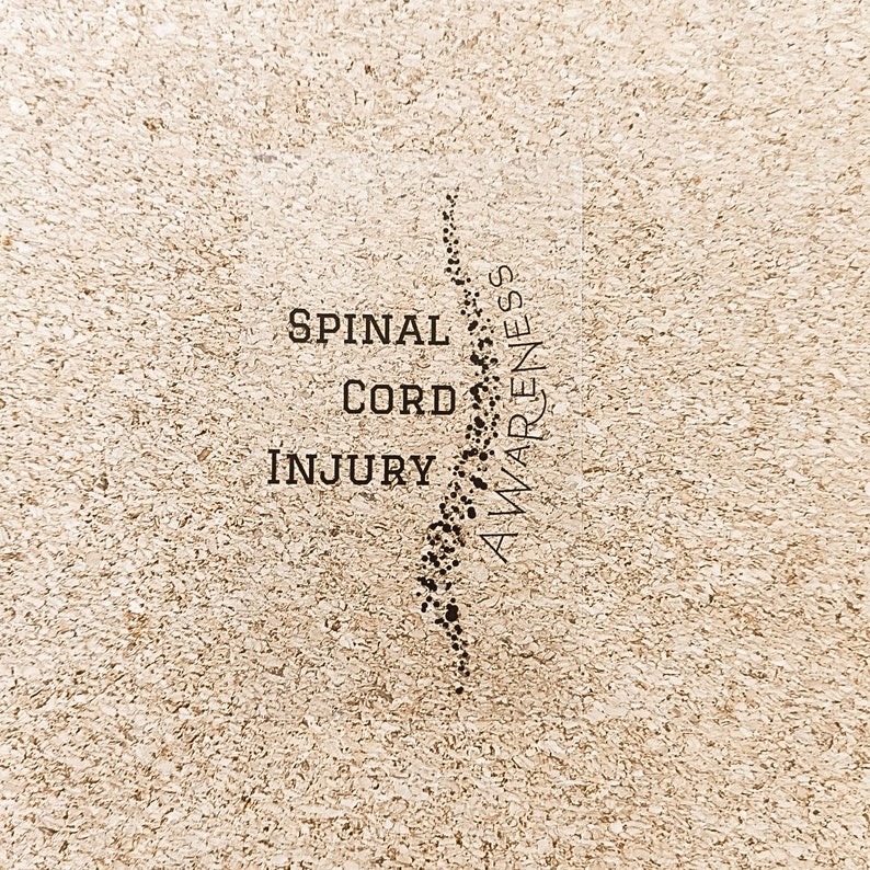 Spinal Cord Injury Awareness Sticker, Matte Translucent SCI Decal - Etsy