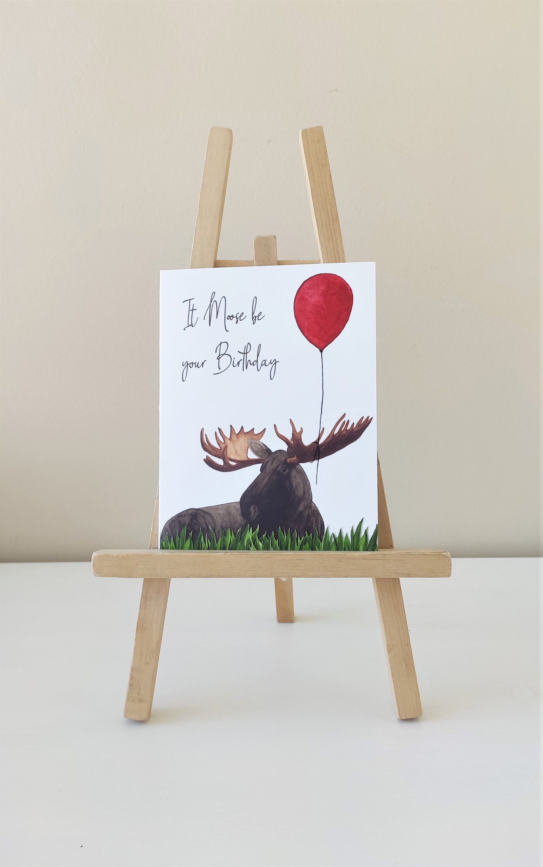 Moose Birthday Card It Moose Be Your Birthday Card Moose - Etsy Canada