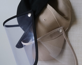 Baseball Cap Face Shield - Etsy