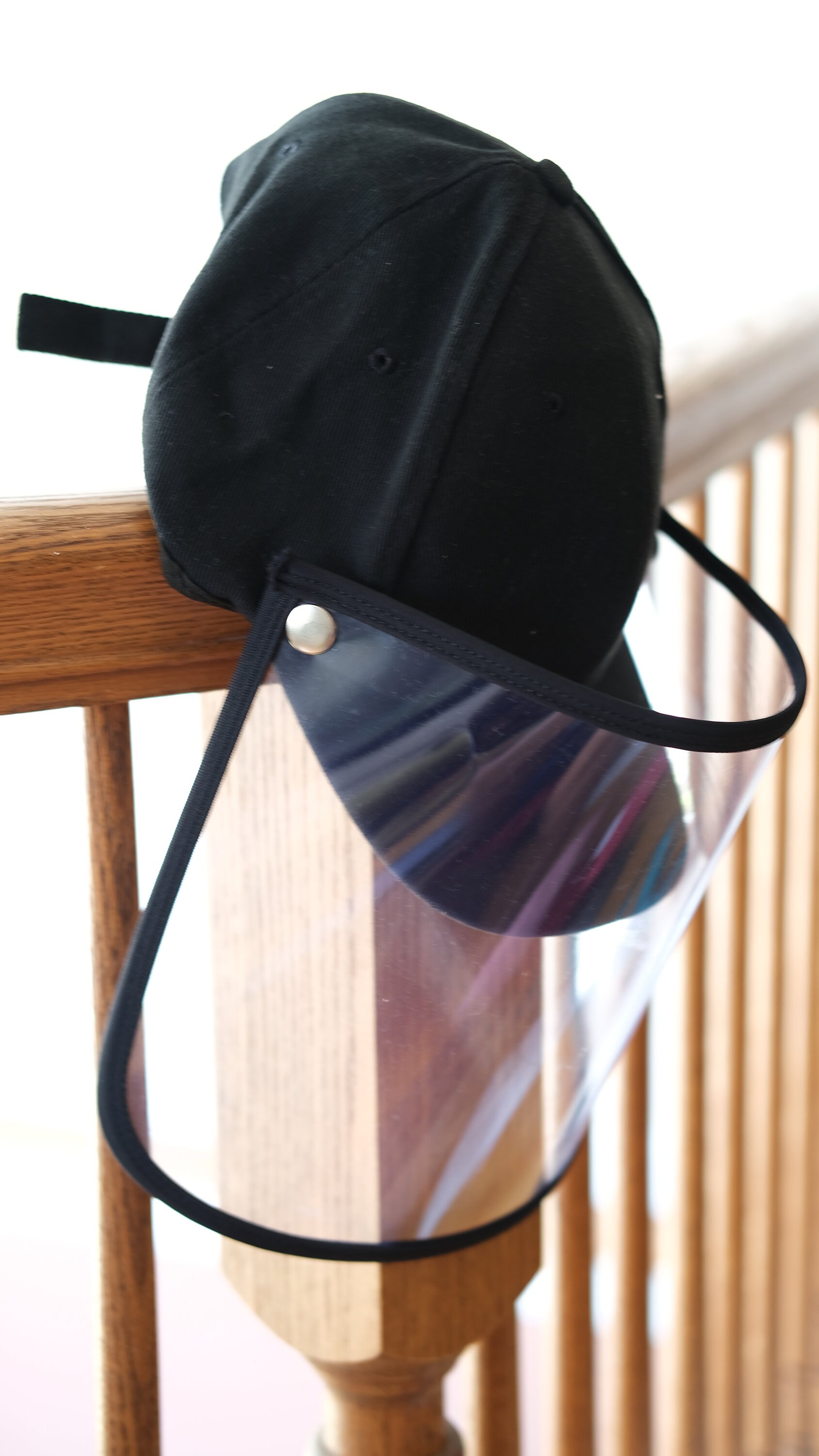 Baseball Cap With Face Shield - Etsy