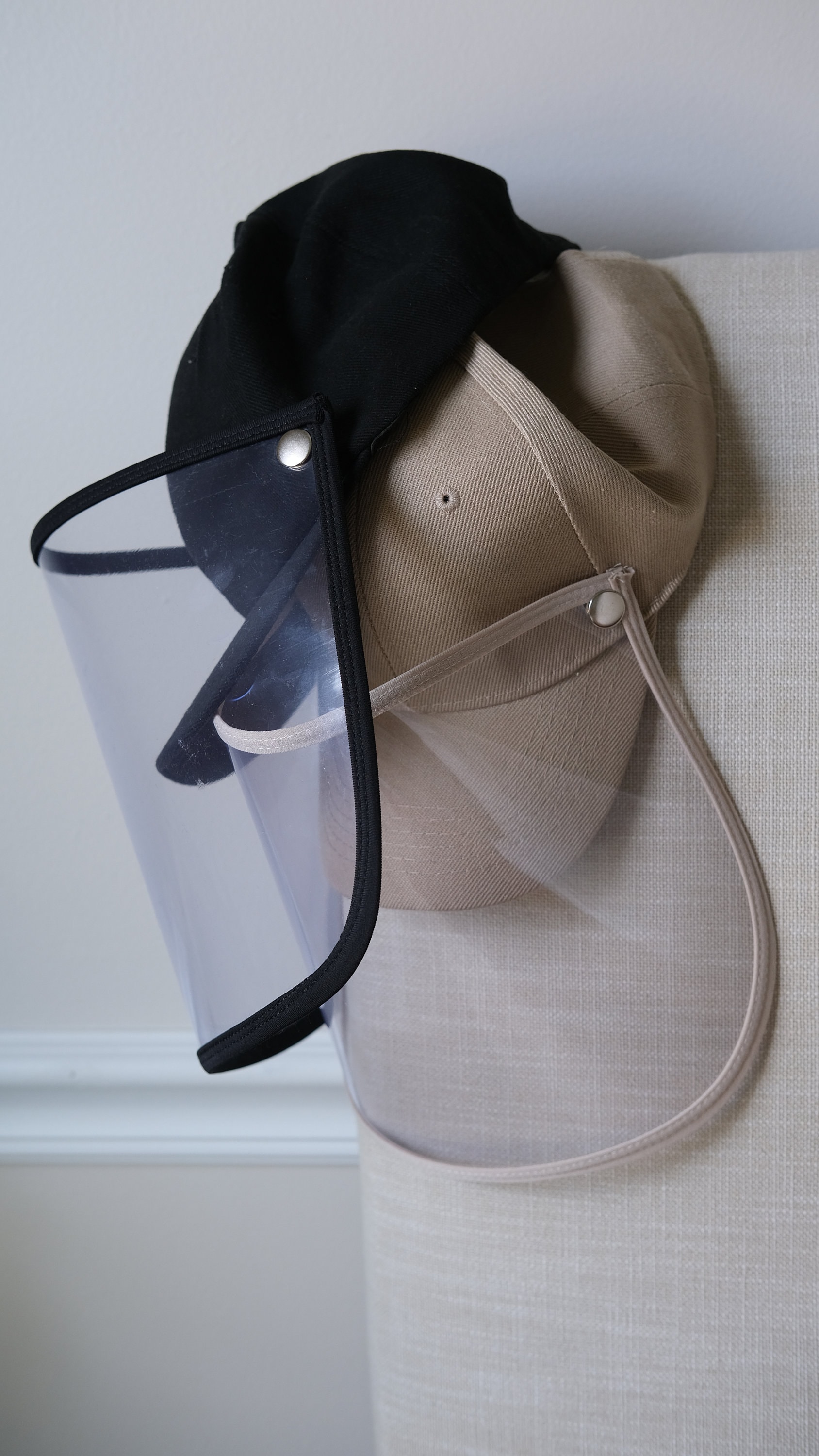 Baseball Cap With Face Shield - Etsy