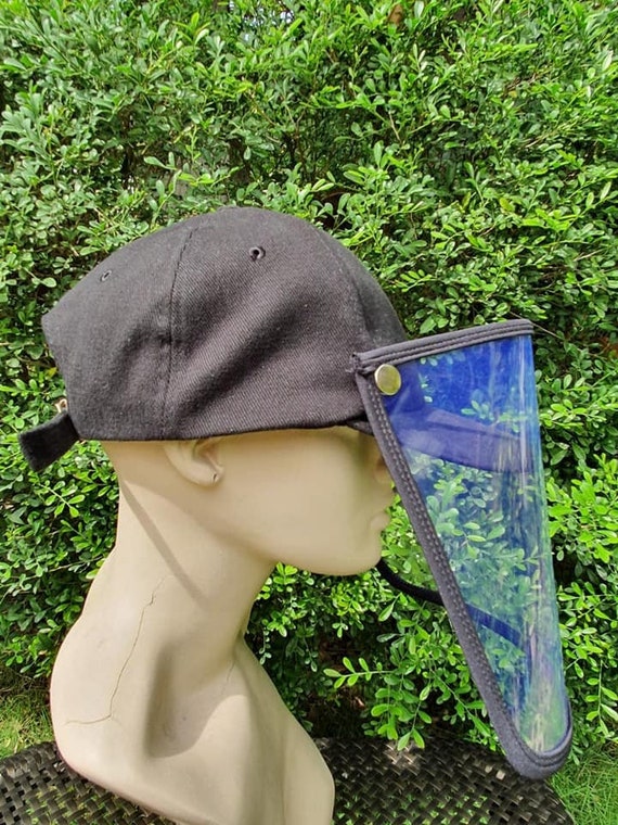 Kid's Baseball Cap With Face Shield | Etsy