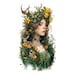 Goddess Ostara. PNG Pictures With a Transparent Background. Watercolor ...