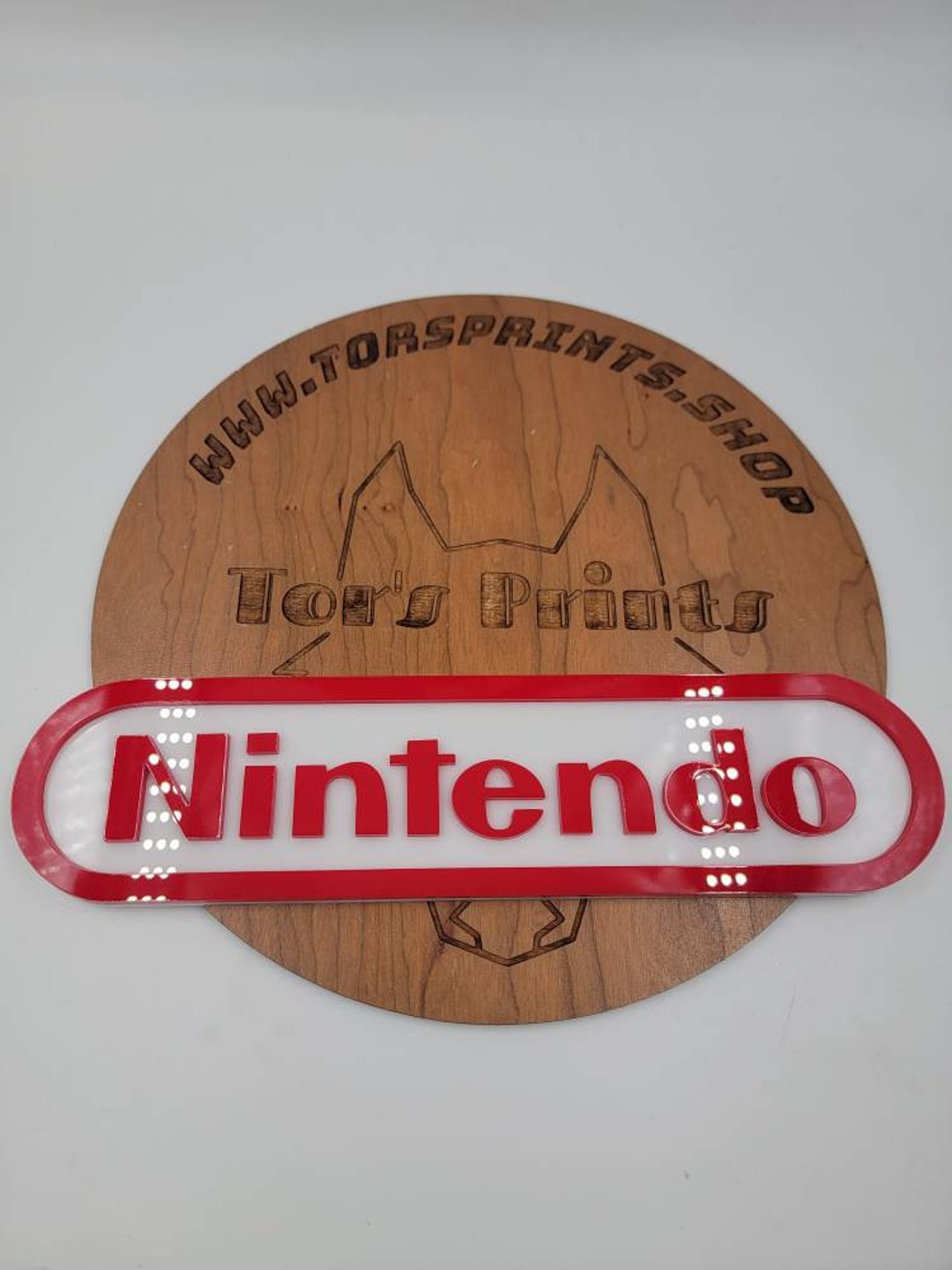 Video Game Logo Sign, Acrylic Art - Etsy