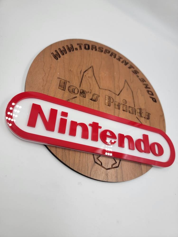 Video Game Logo Sign Acrylic Art - Etsy