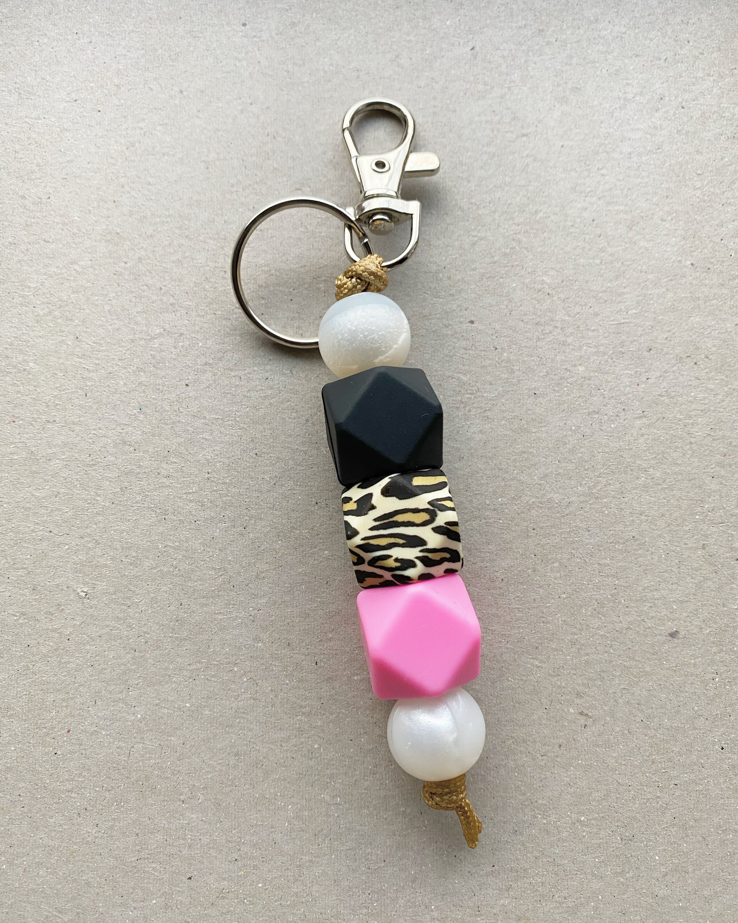 Customized Silicone Bead Keychain - Etsy Norway
