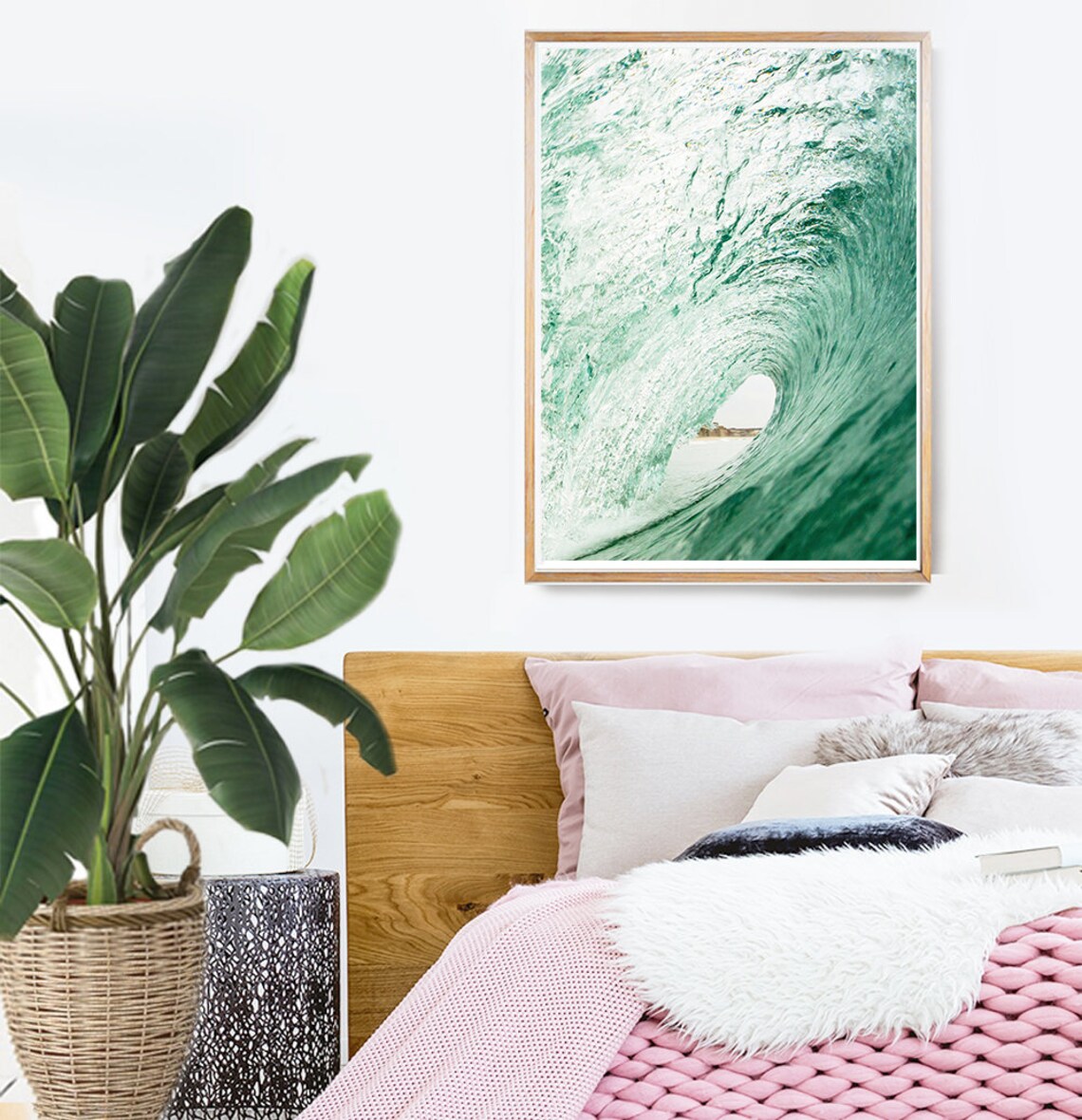Wave Art Print Nautical Decor Ocean Water Print Modern Beach - Etsy
