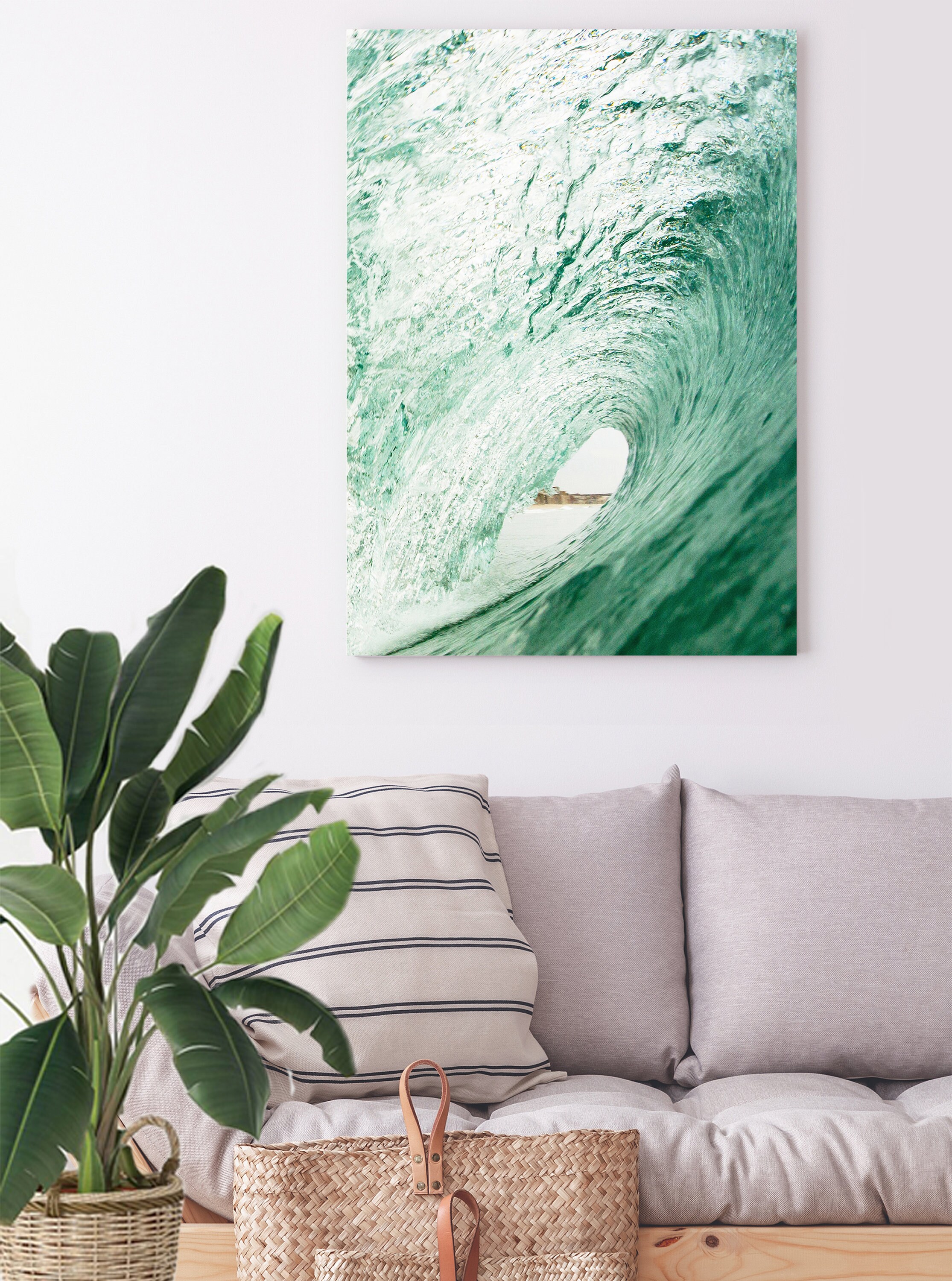 Wave Art Print Nautical Decor Ocean Water Print Modern Beach - Etsy