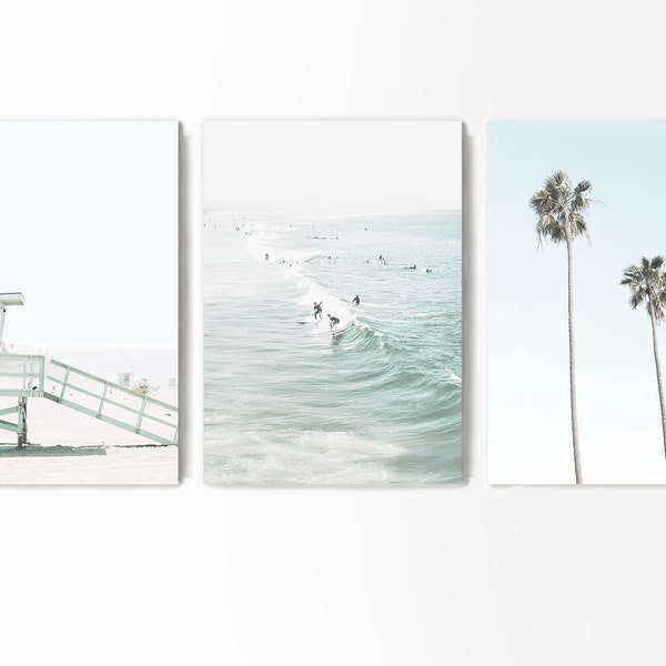 Beach Triptych - Etsy