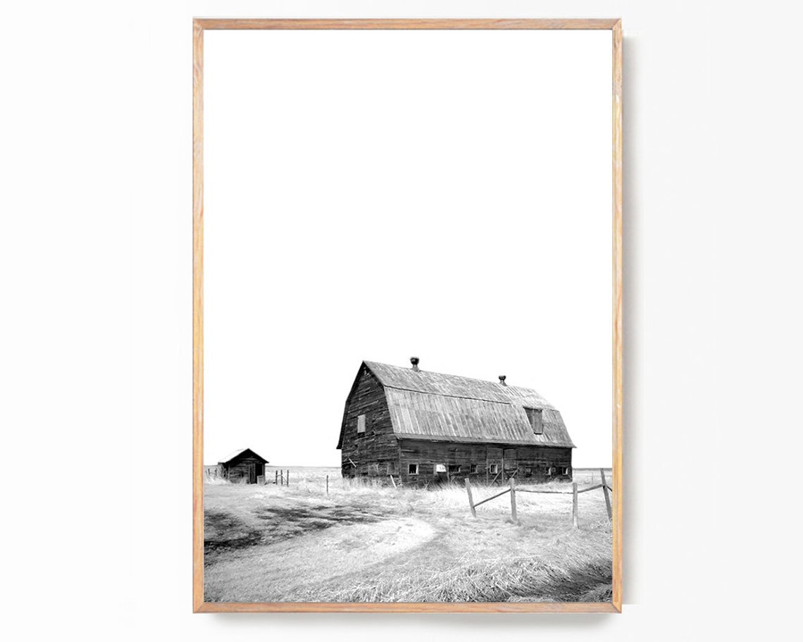 Farm Set of 6 Prints Rustic Home Decor Kitchen Farm Poster | Etsy