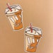 Tim Hortons Iced Capp Sticker, Glossy Vinyl Waterproof, Iced Coffee ...