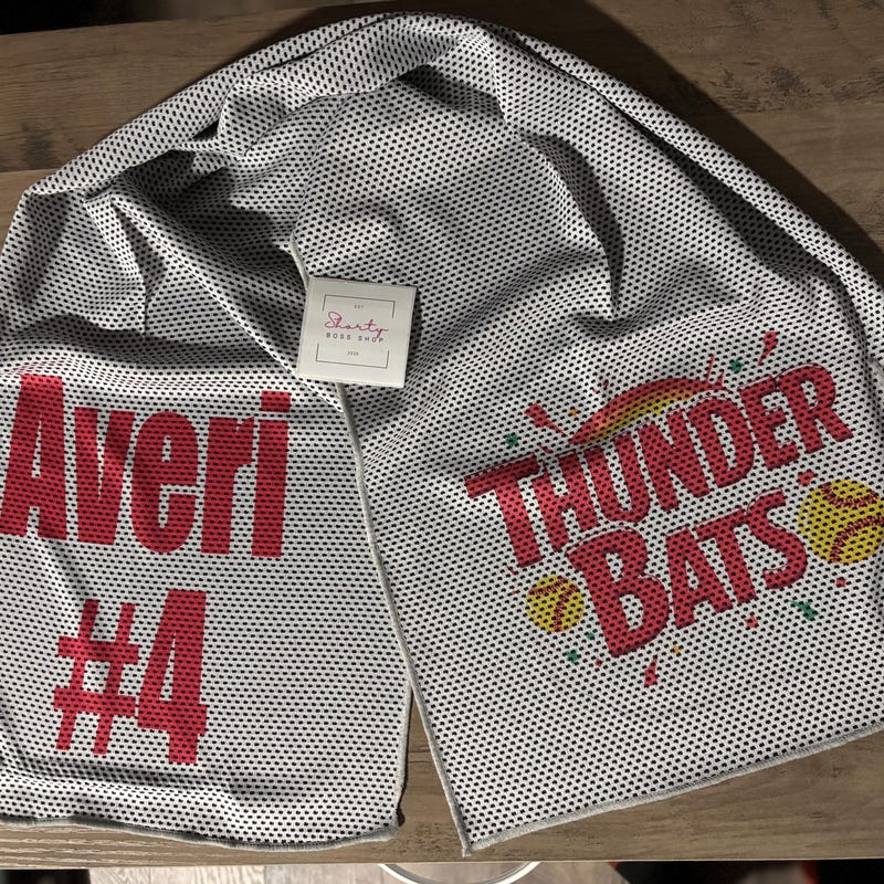 Soccer Team Cooling Towel - Etsy