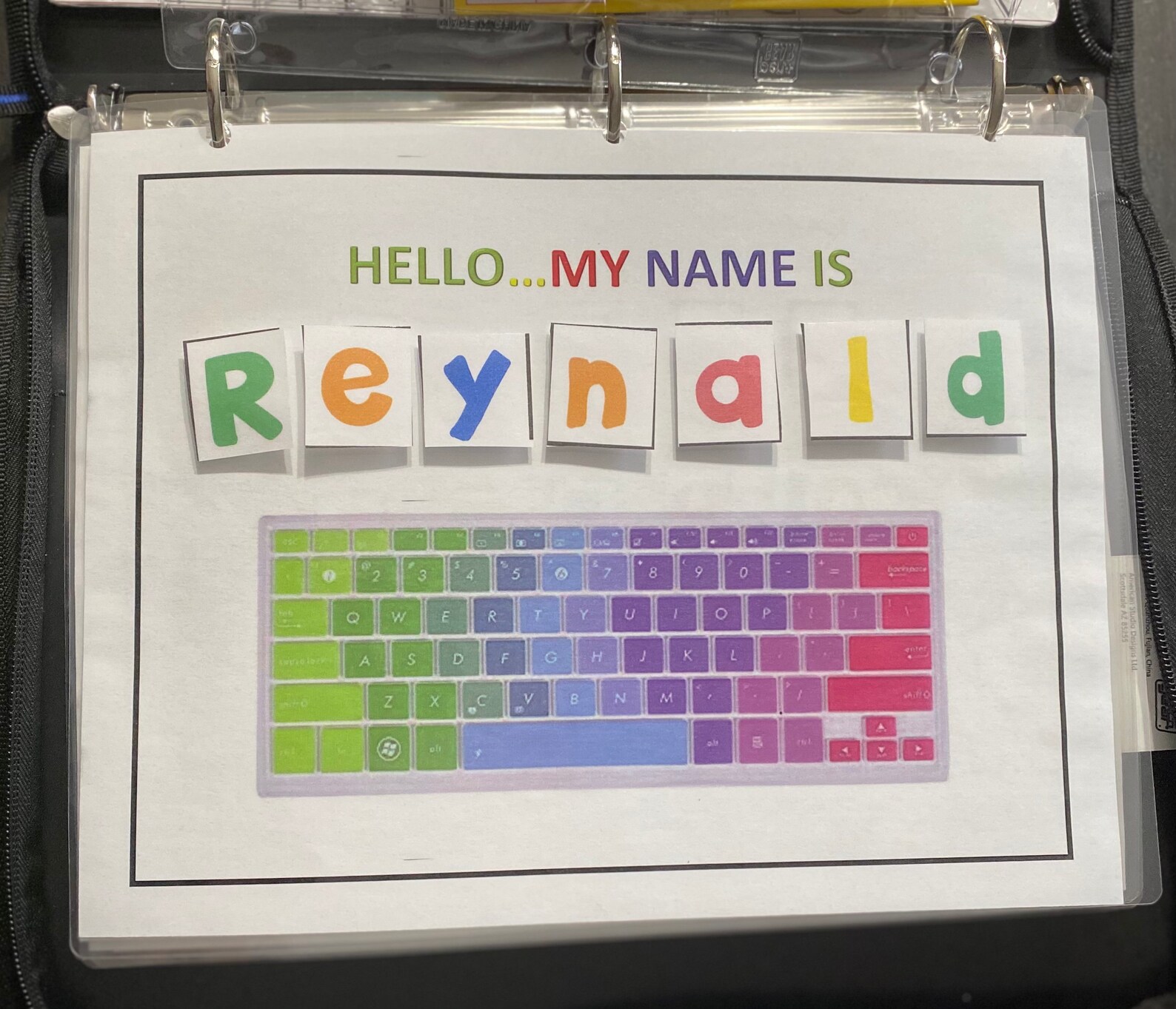 Educational Learning Binder - Etsy