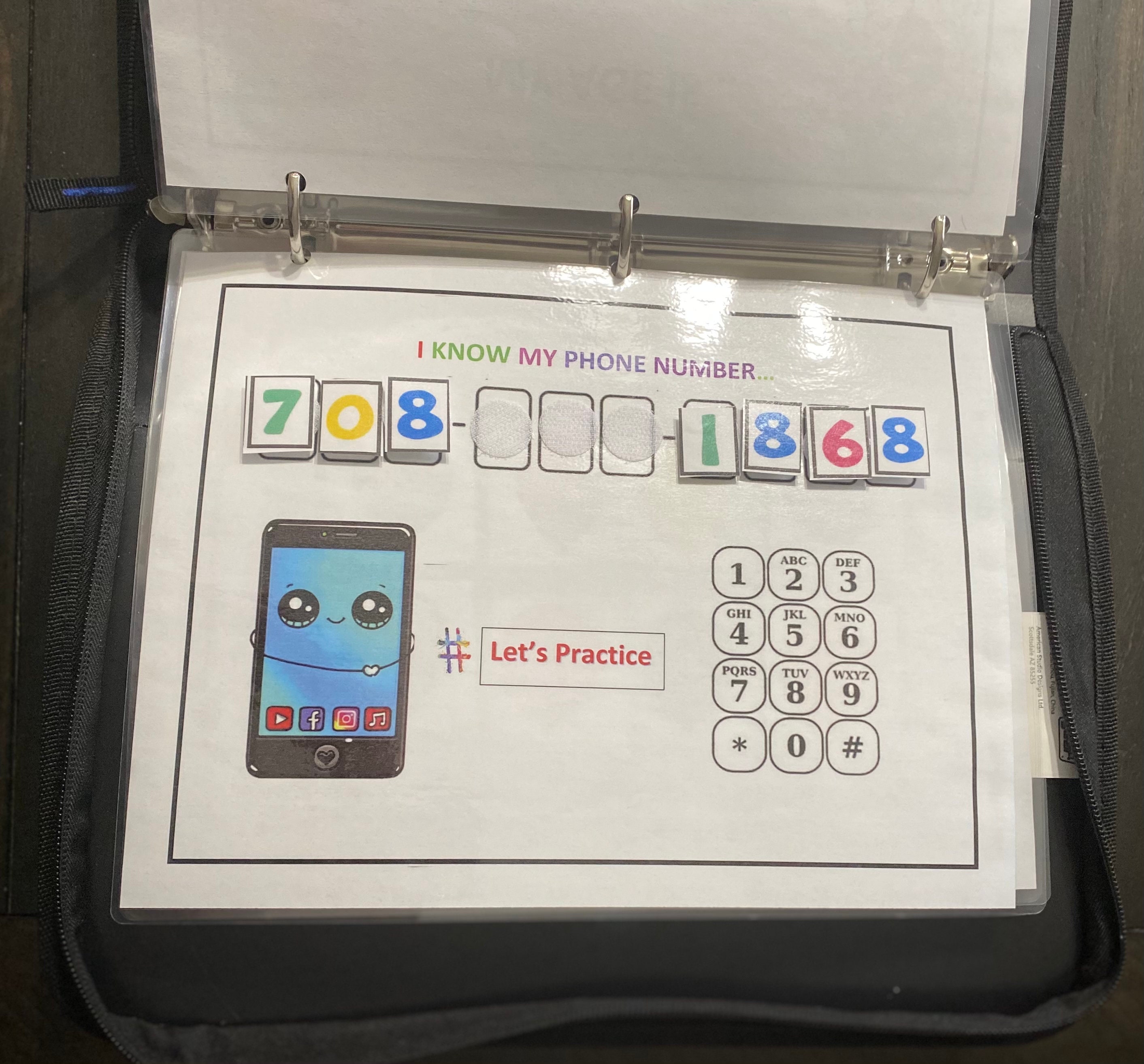 Educational Learning Binder - Etsy